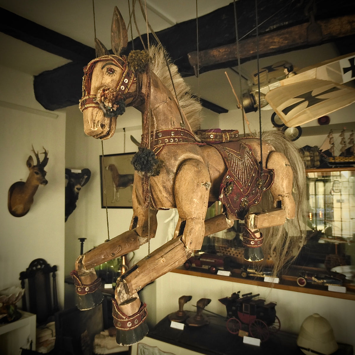 A Burmese Horse Puppet – Austyn Fine Strange & Remarkable Objects